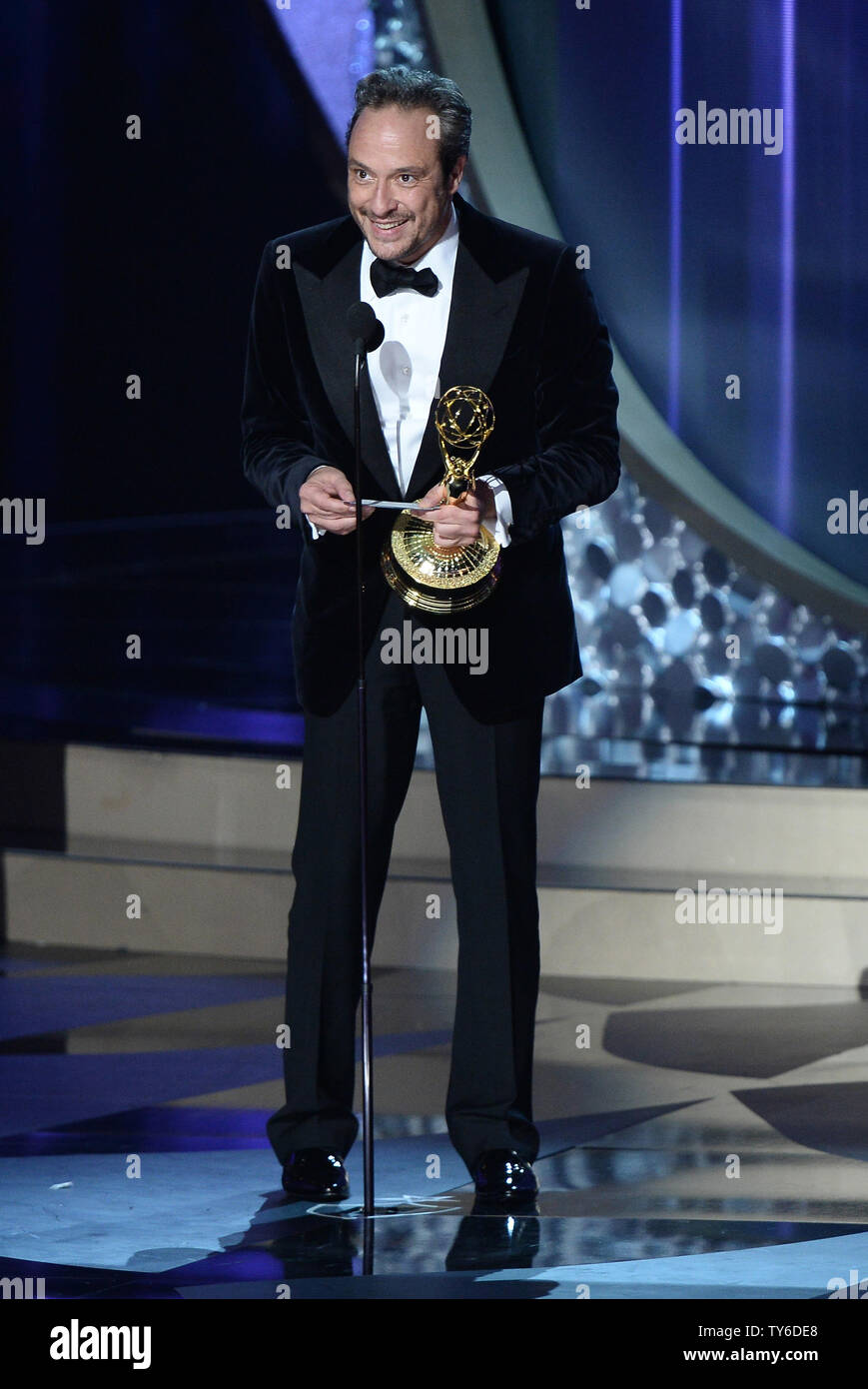Writer D.V. DeVincentis accepts the award for Outstanding Writing for a ...
