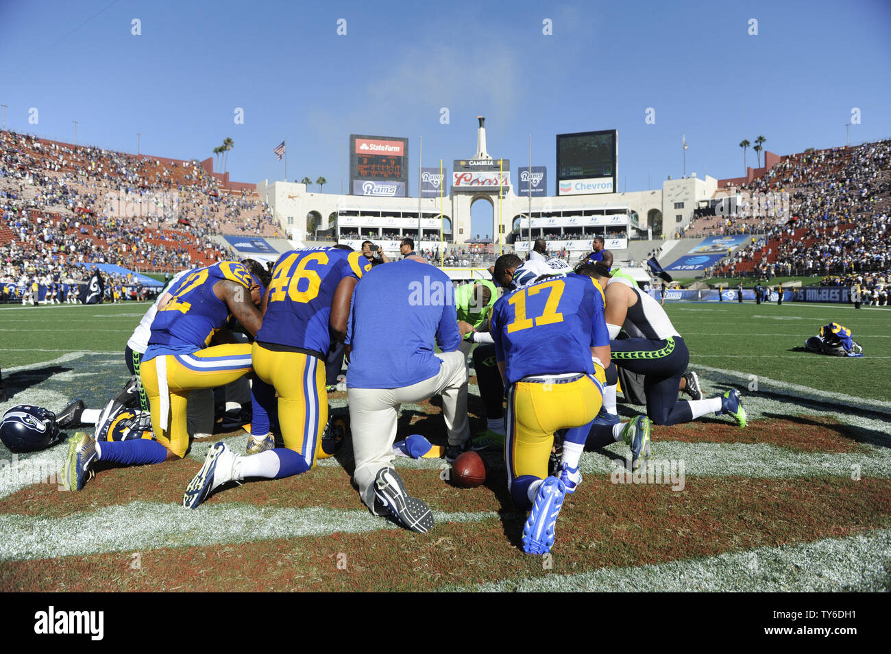 Los angeles rams players hi-res stock photography and images - Alamy