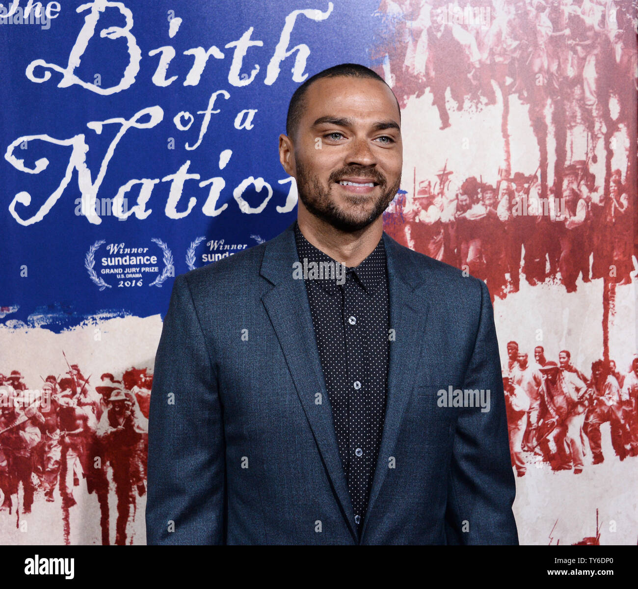 Actor Jesse Williams attends the premiere of the motion picture drama ...