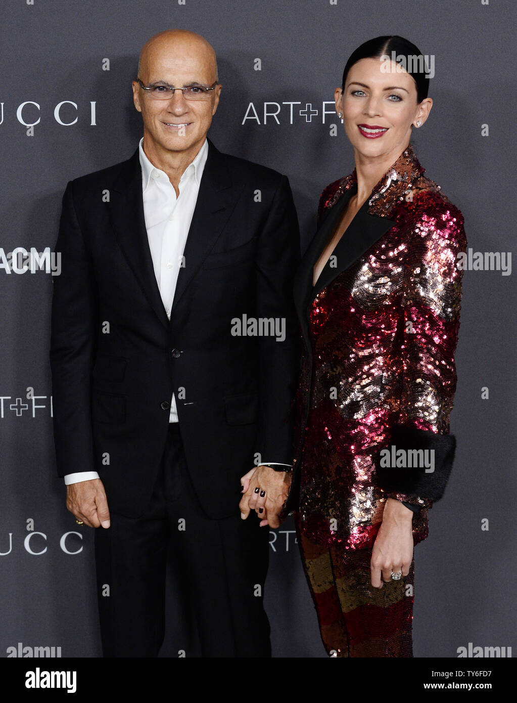 Music producer Jimmy Iovine (L) and actress/model Liberty Ross attend ...