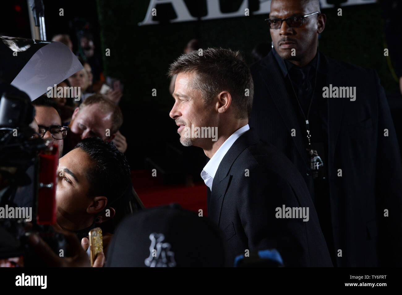 Cast member Brad Pitt attends the premiere of the motion picture ...