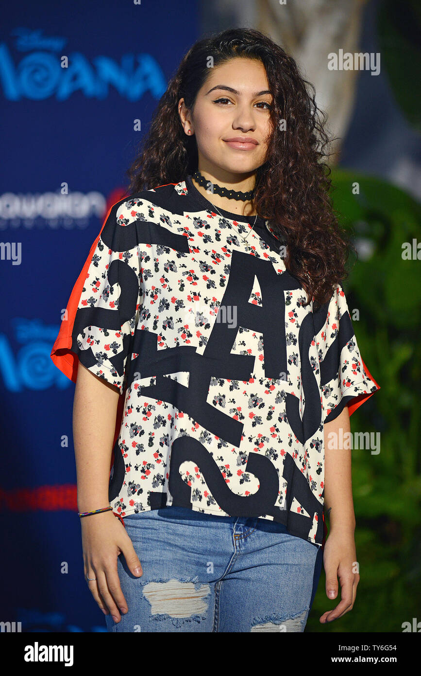Singer-songwriter Alessia Cara arrives at the world premiere of Walt ...