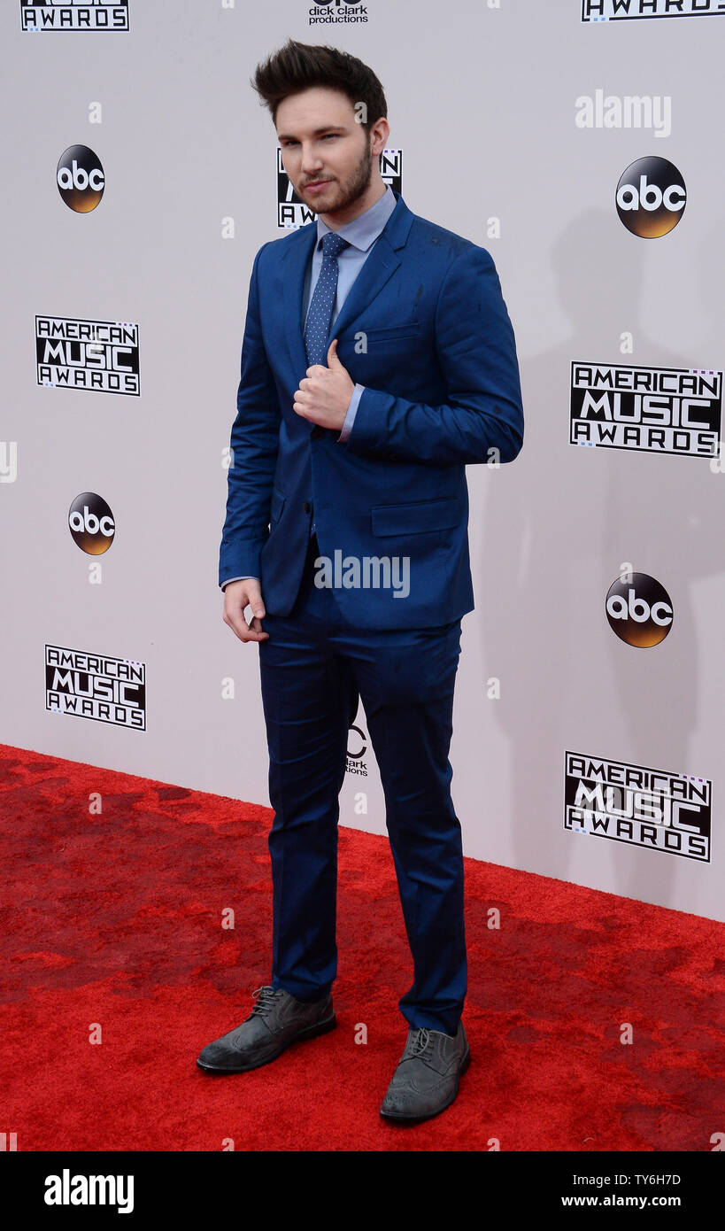 AJ Lehrman arrives for the 2016 American Music Awards held at Microsoft ...