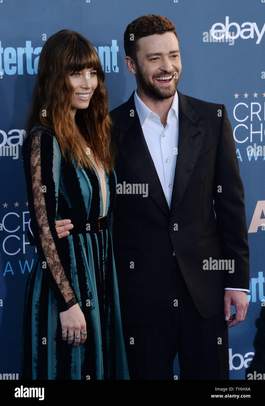 Justin timberlake wife jessica biel hi-res stock photography and images ...