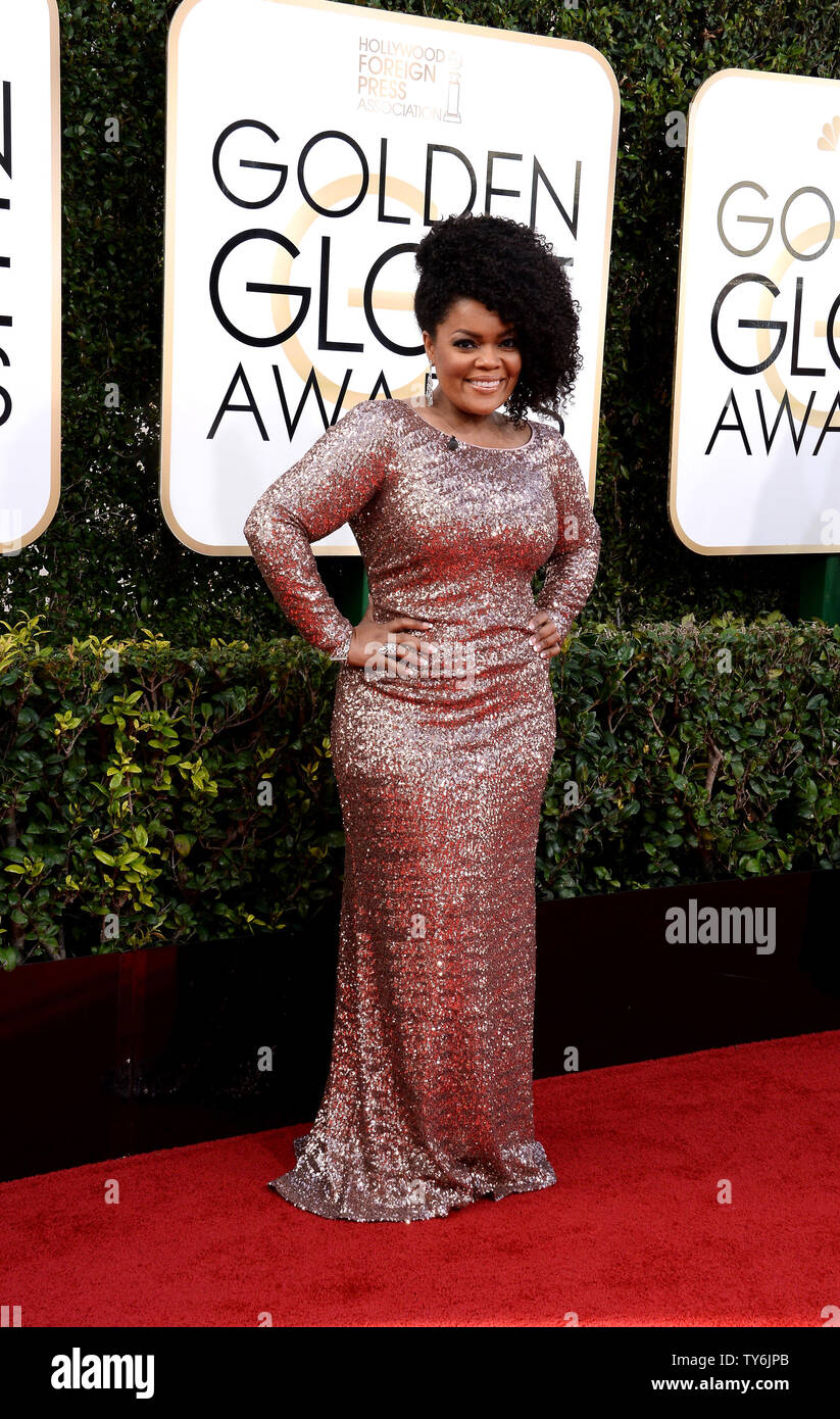 Yvette Nicole Brown attends the 74th annual Golden Globe Awards at the ...