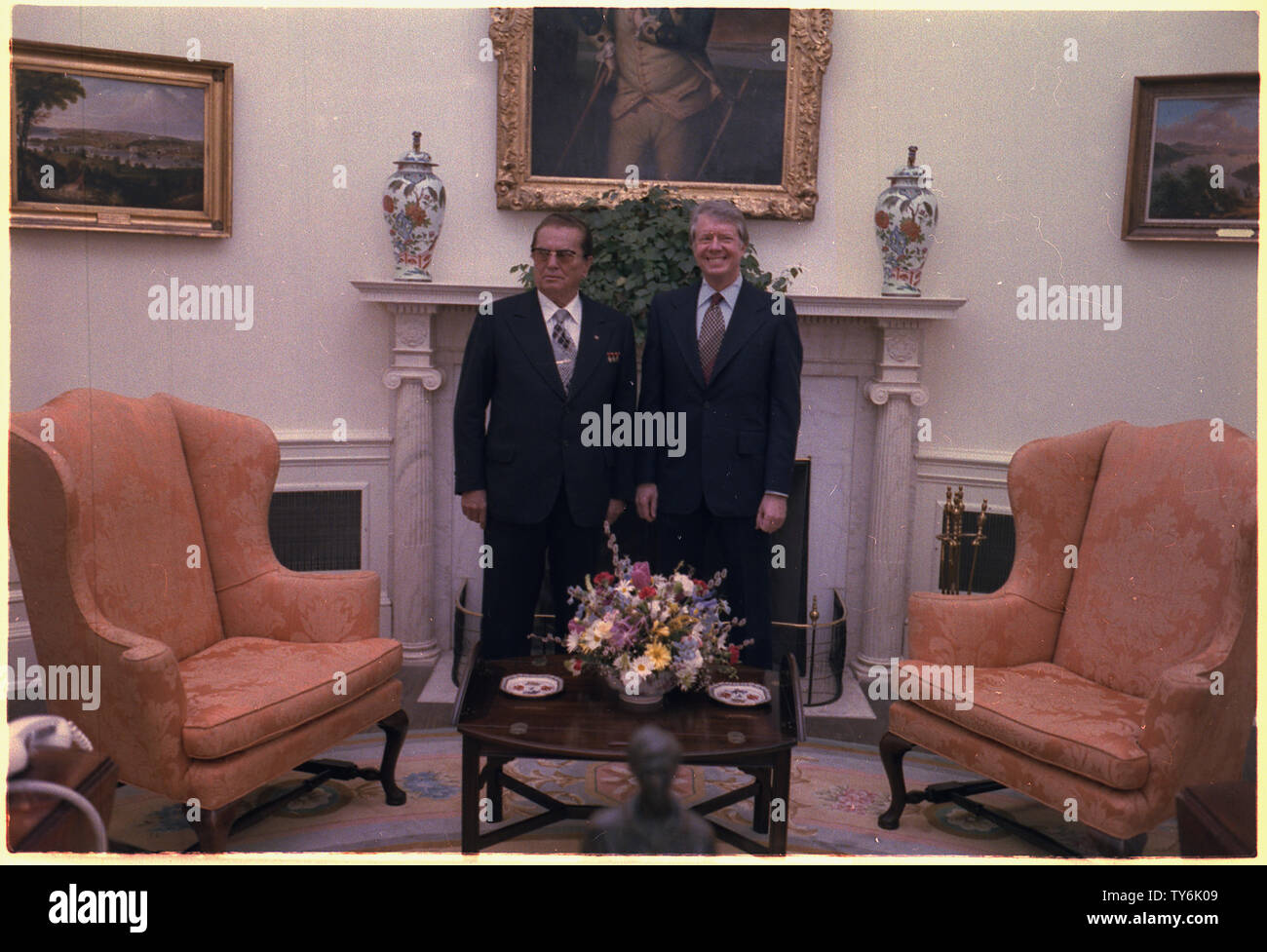 Jimmy carter and tito hi-res stock photography and images - Alamy