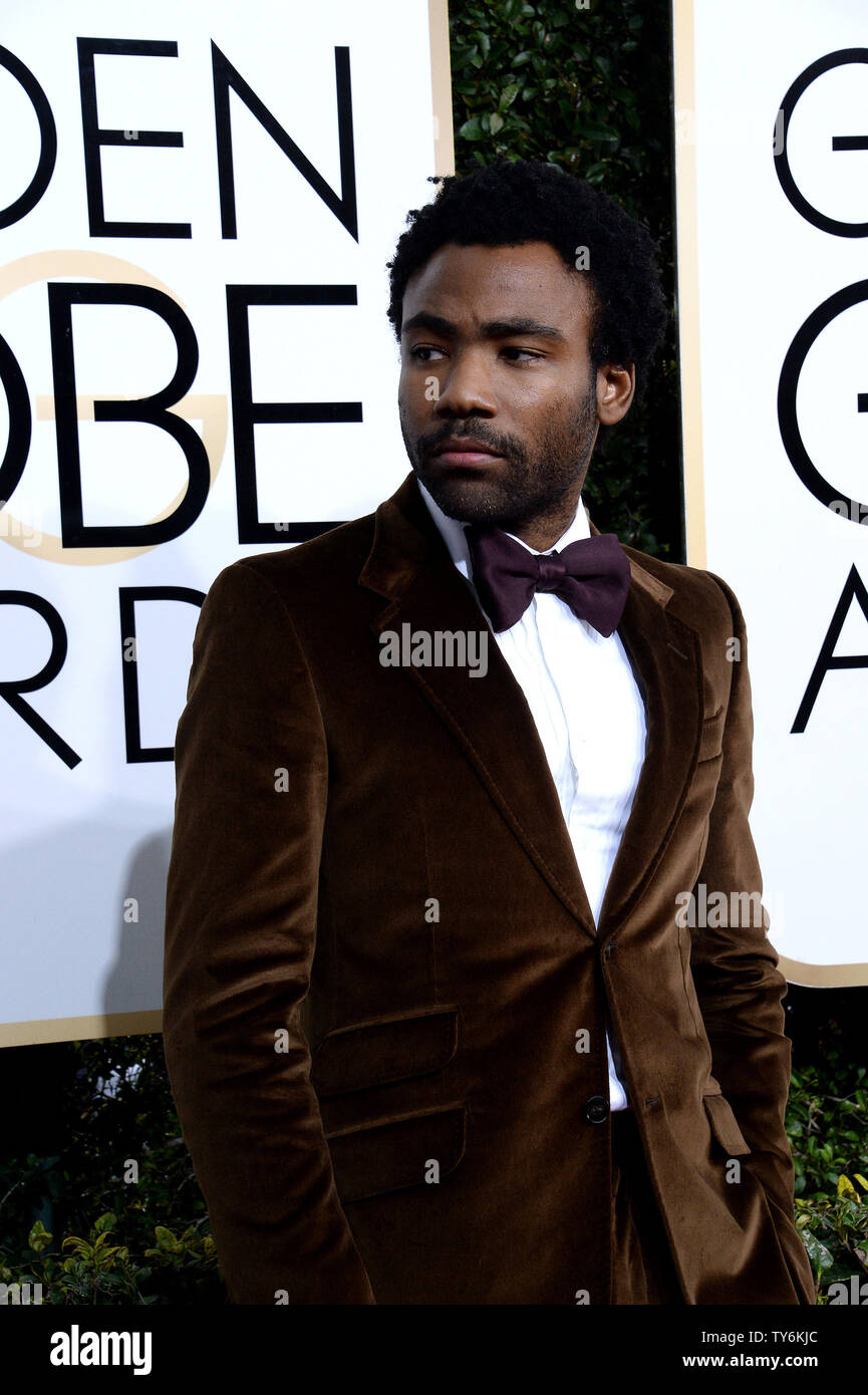Donald Glover attends the 74th annual Golden Globe Awards at the ...