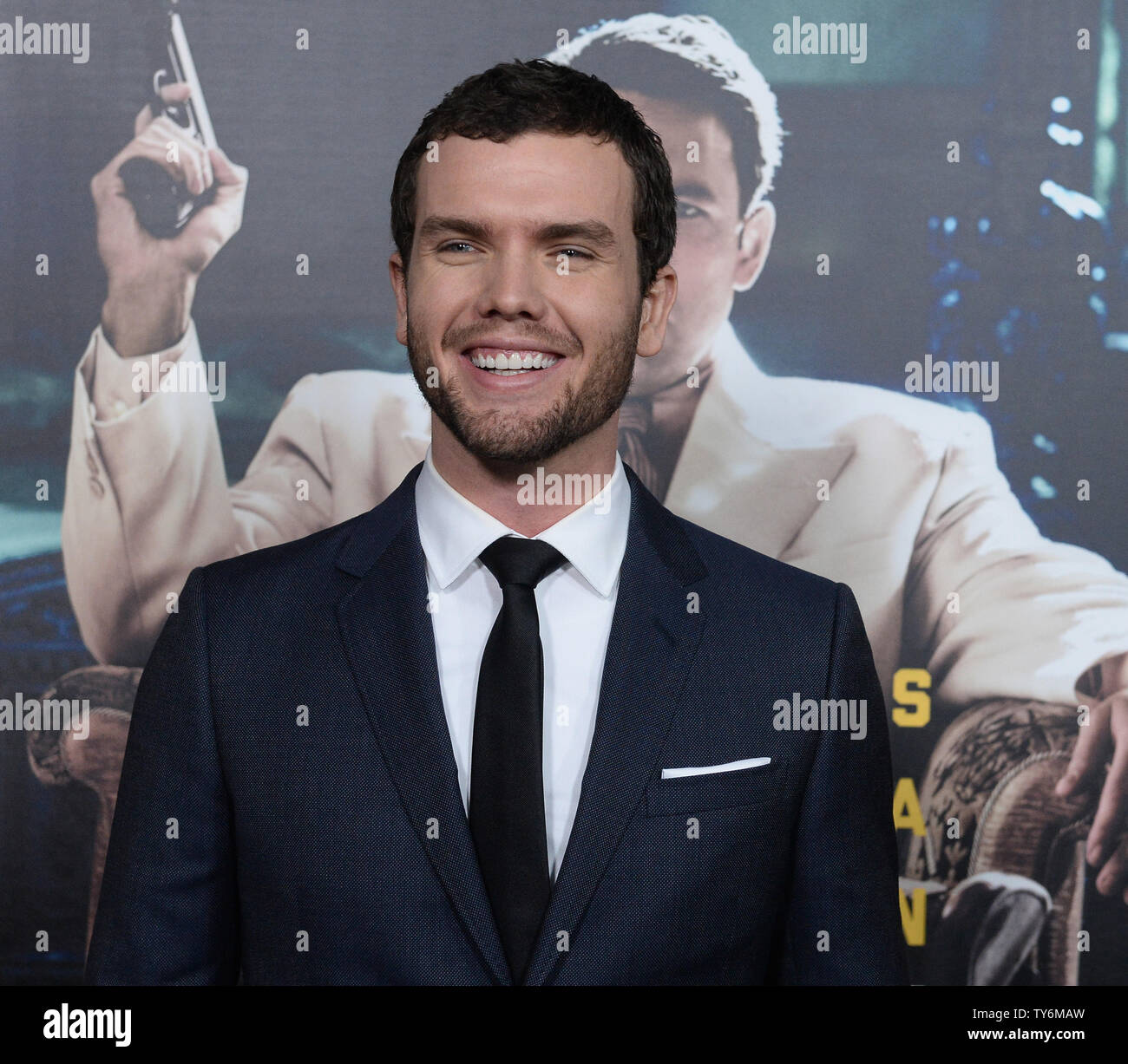 Actor Austin Swift attends the premiere of the motion picture crime ...