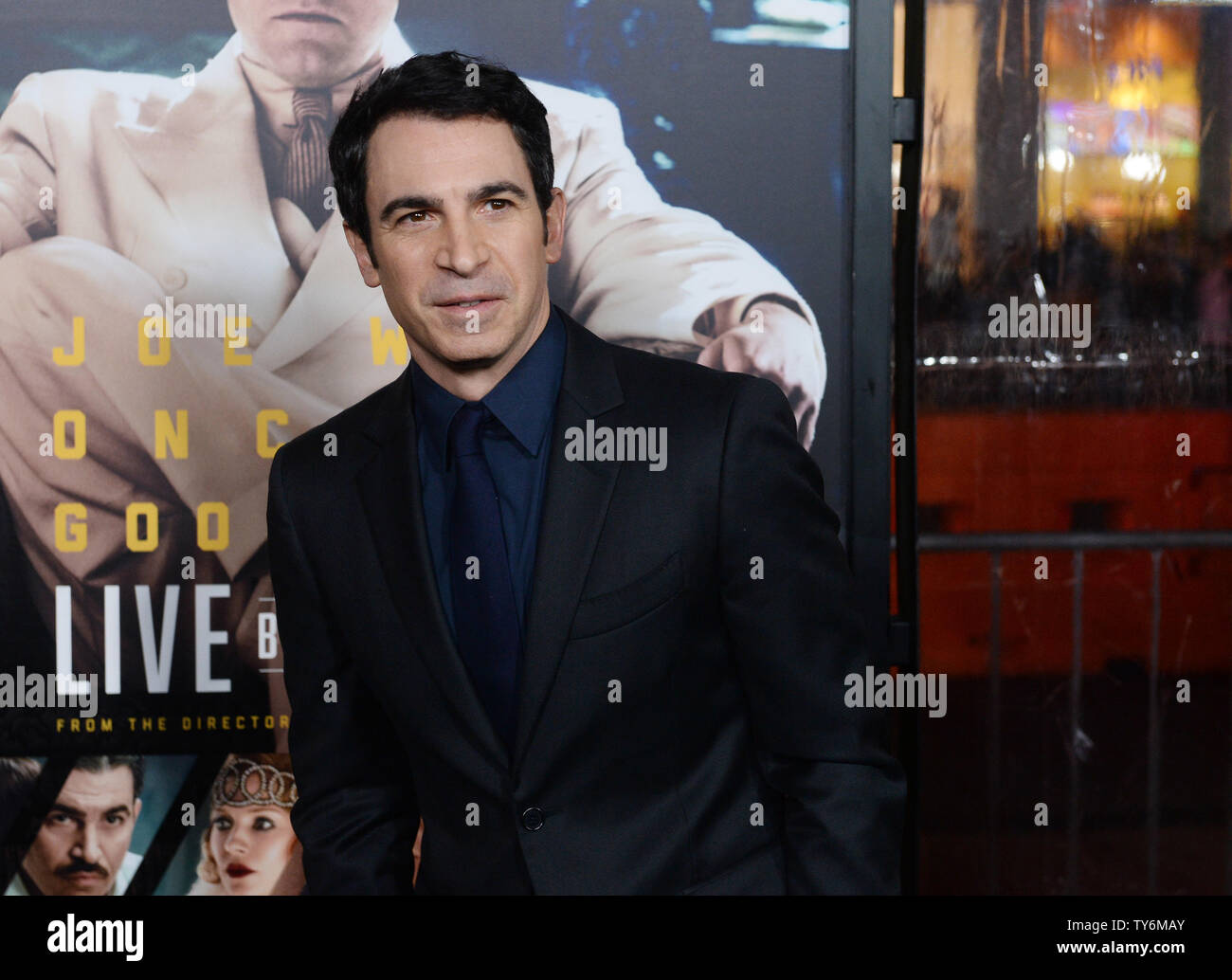 Actor Chris Messina attends the premiere of the motion picture crime ...