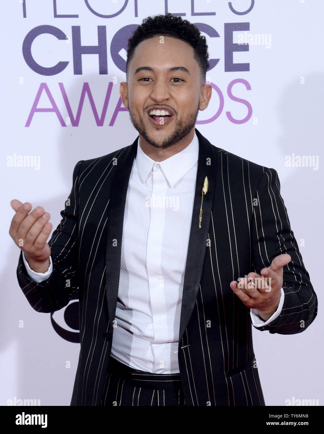 Actor Tahj Mowry attends the 43rd annual People's Choice Awards at the ...