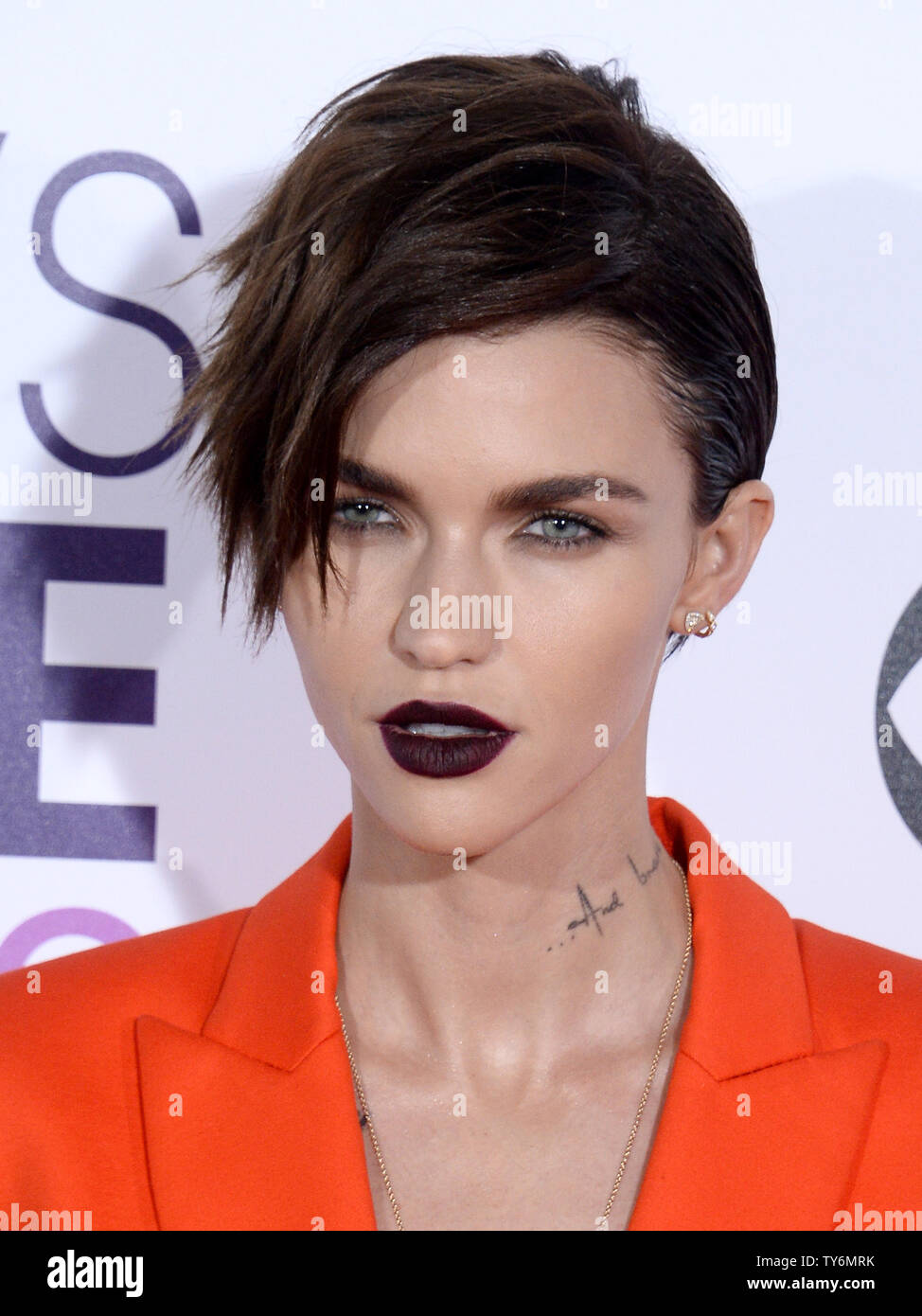 Actress Ruby Rose attends the 43rd annual People's Choice Awards at the ...