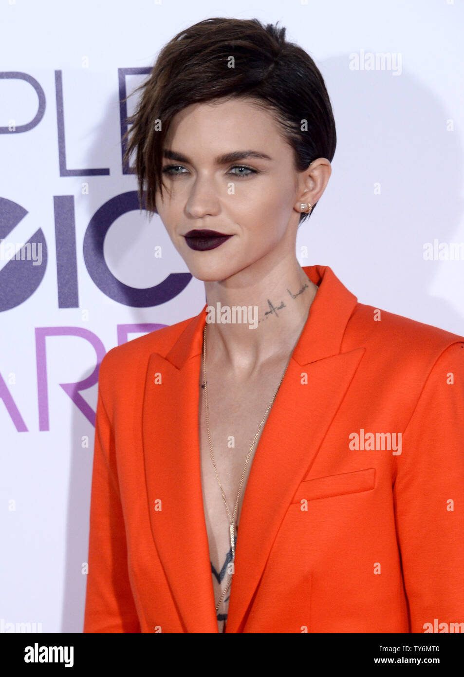 Actress Ruby Rose attends the 43rd annual People's Choice Awards at the ...
