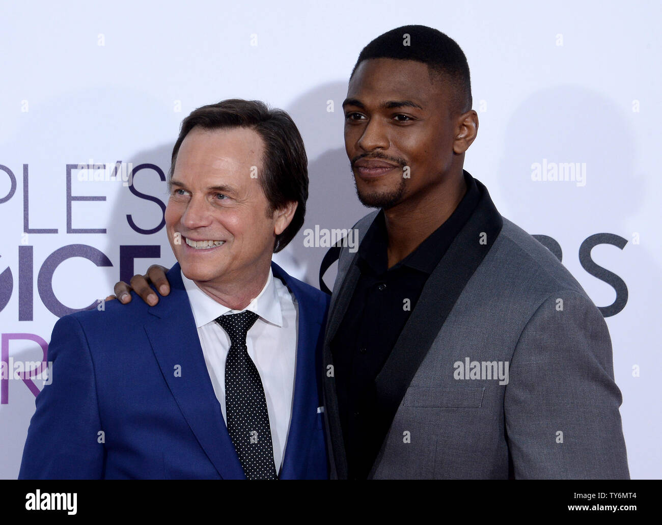 Actors Bill Paxton (L) and Justin Cornwell attend the 43rd annual ...