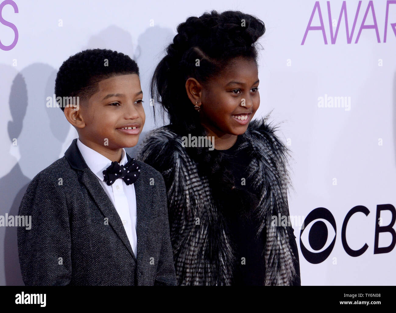Actor Lonnie Chavis (L) and youth activist Khloe Kares attend the 43rd ...