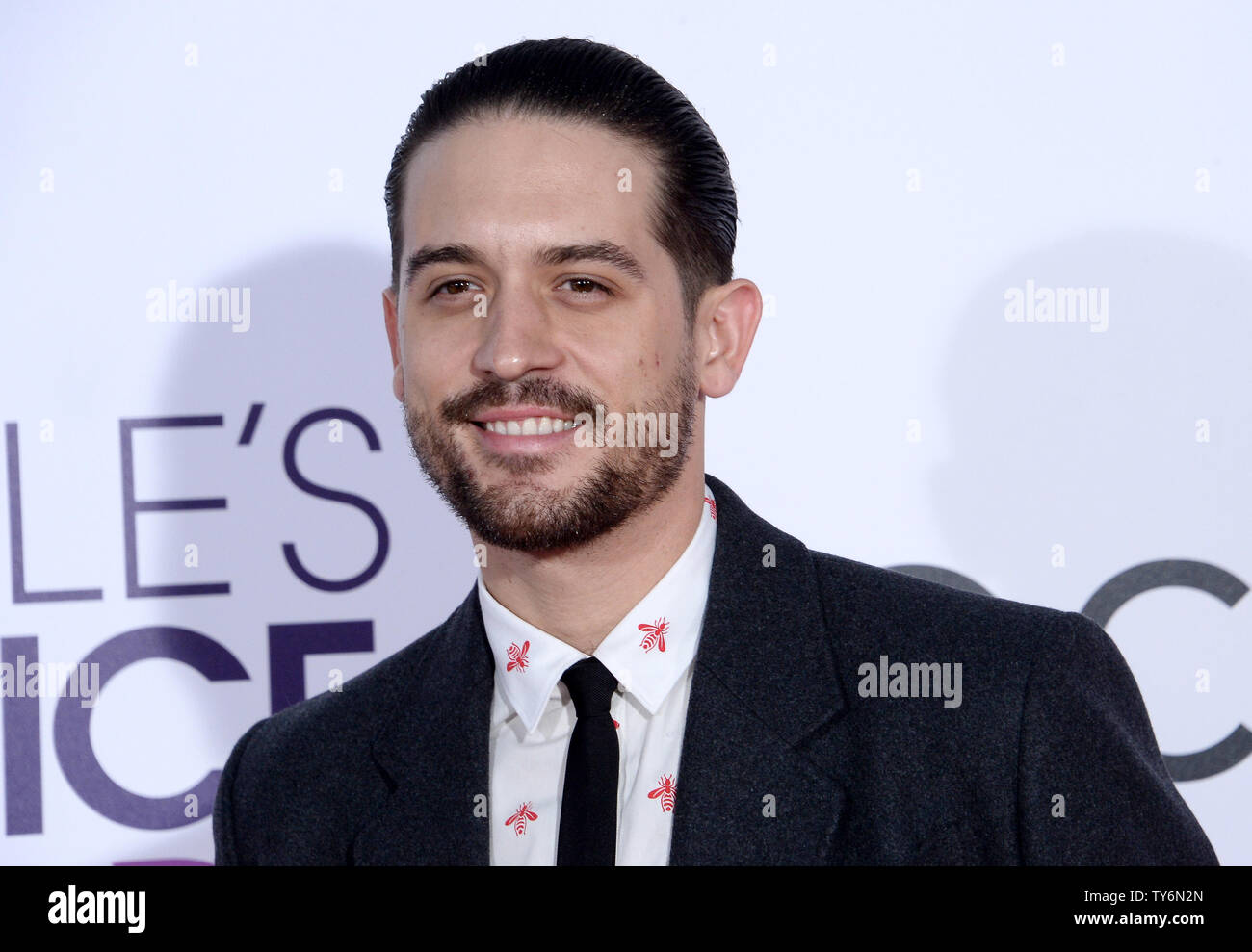 Rapper G-Eazy attends the 43rd annual People's Choice Awards at the ...