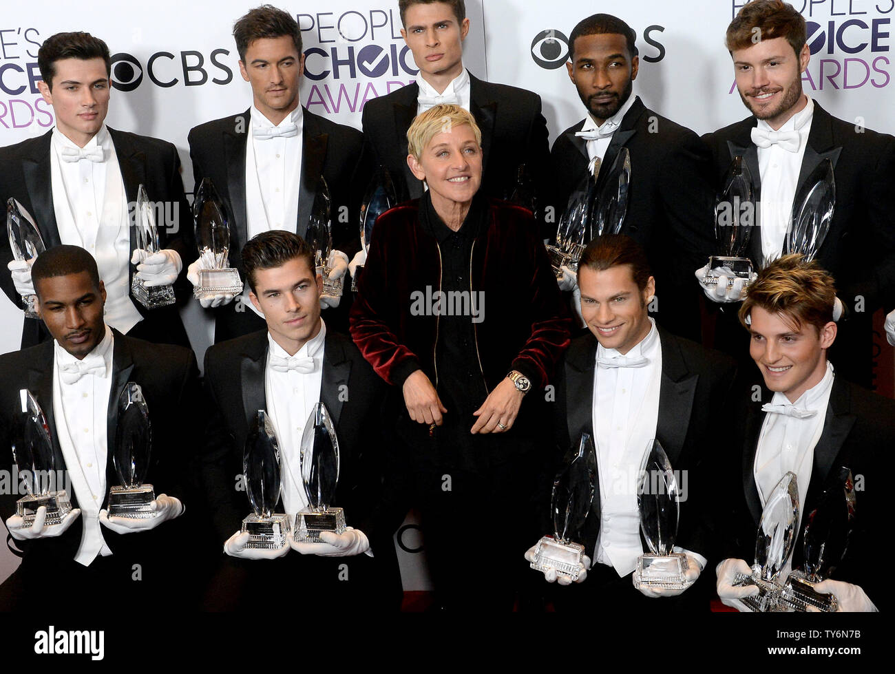 TV personality Ellen Degeneres, winner of multiple awards, appears ...