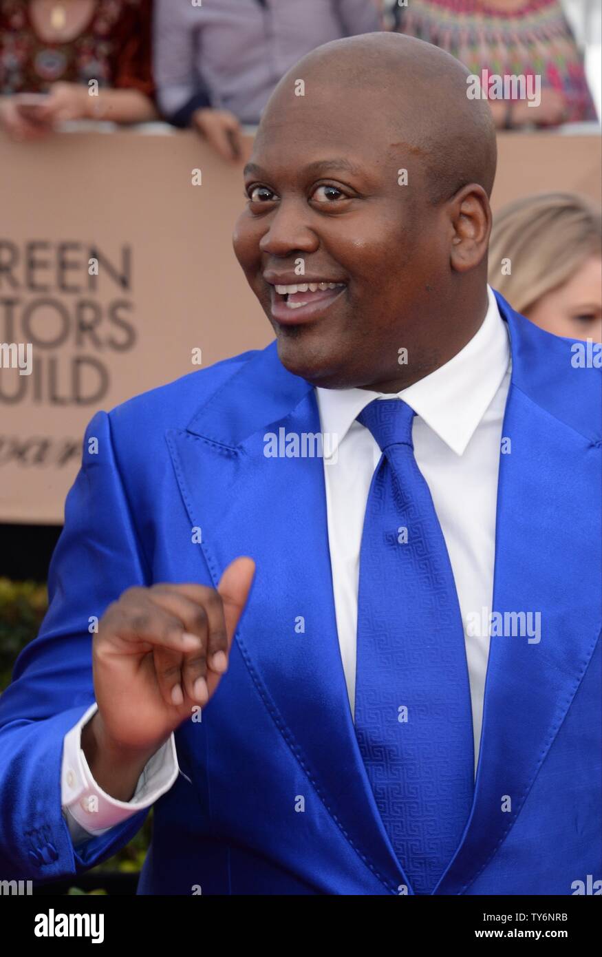 Actor Tituss Burgess arrives for the the 23rd annual SAG Awards held at ...