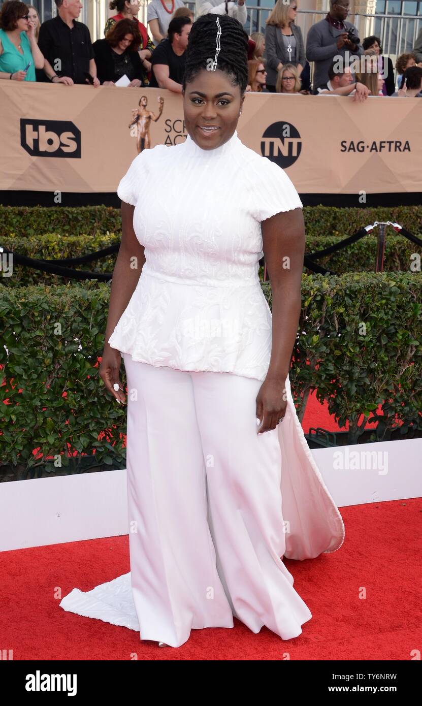 Actress Danielle Brooks arrives for the the 23rd annual SAG Awards held ...