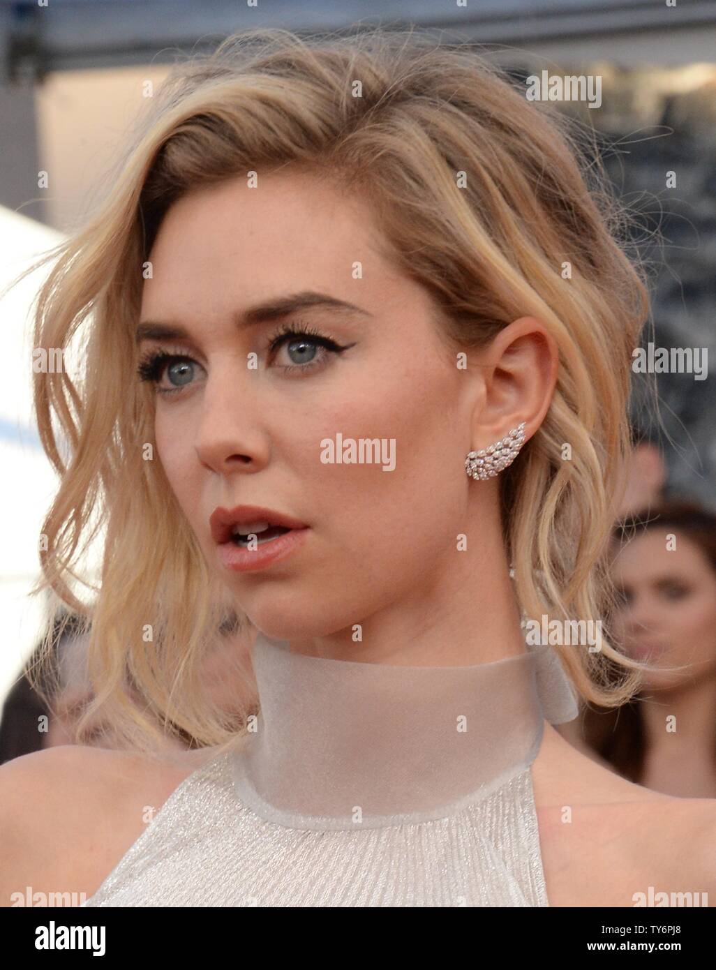 Actress Vanessa Kirby arrives for the the 23rd annual SAG Awards held ...