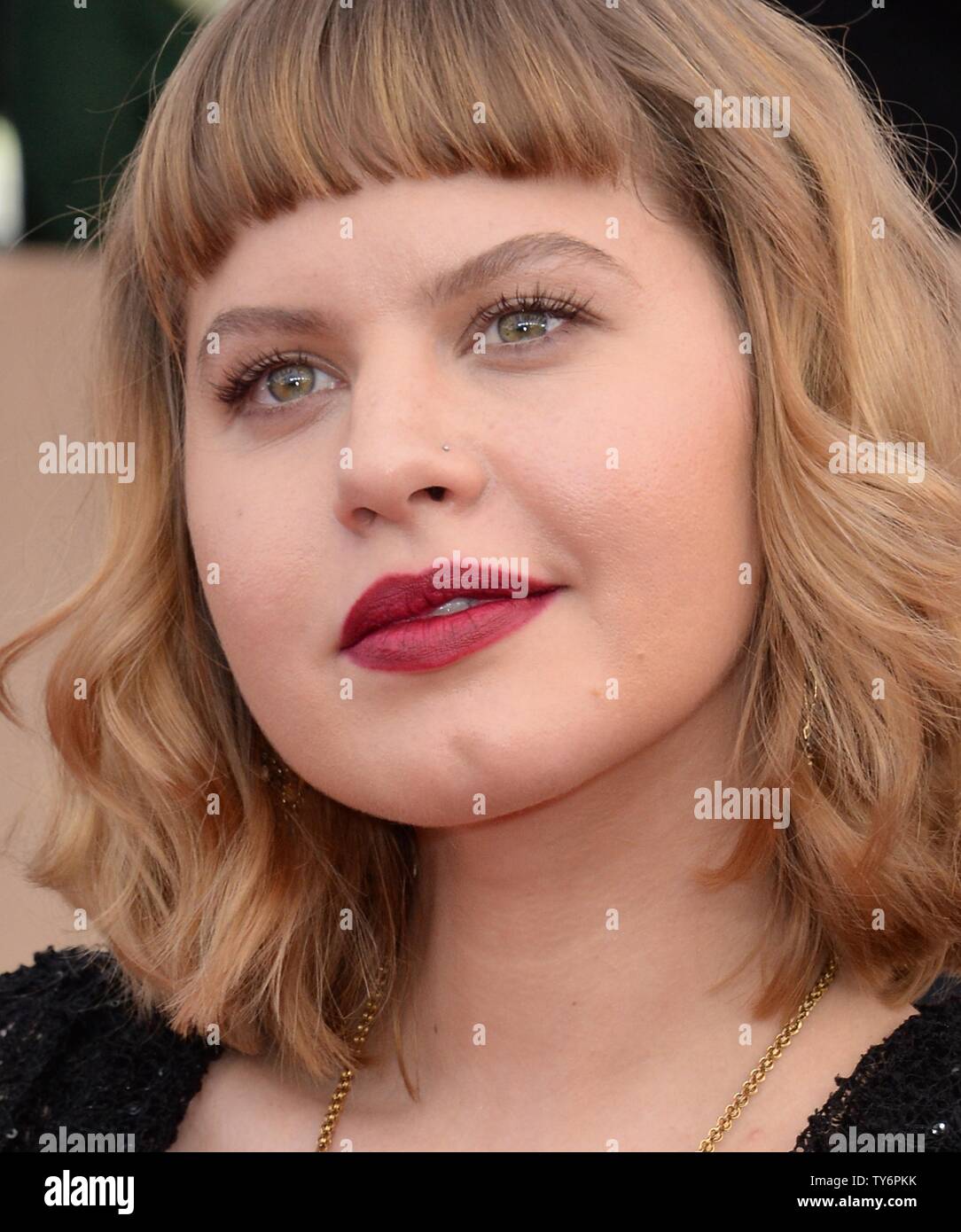 Actress Emily Althaus arrives for the the 23rd annual SAG Awards held ...