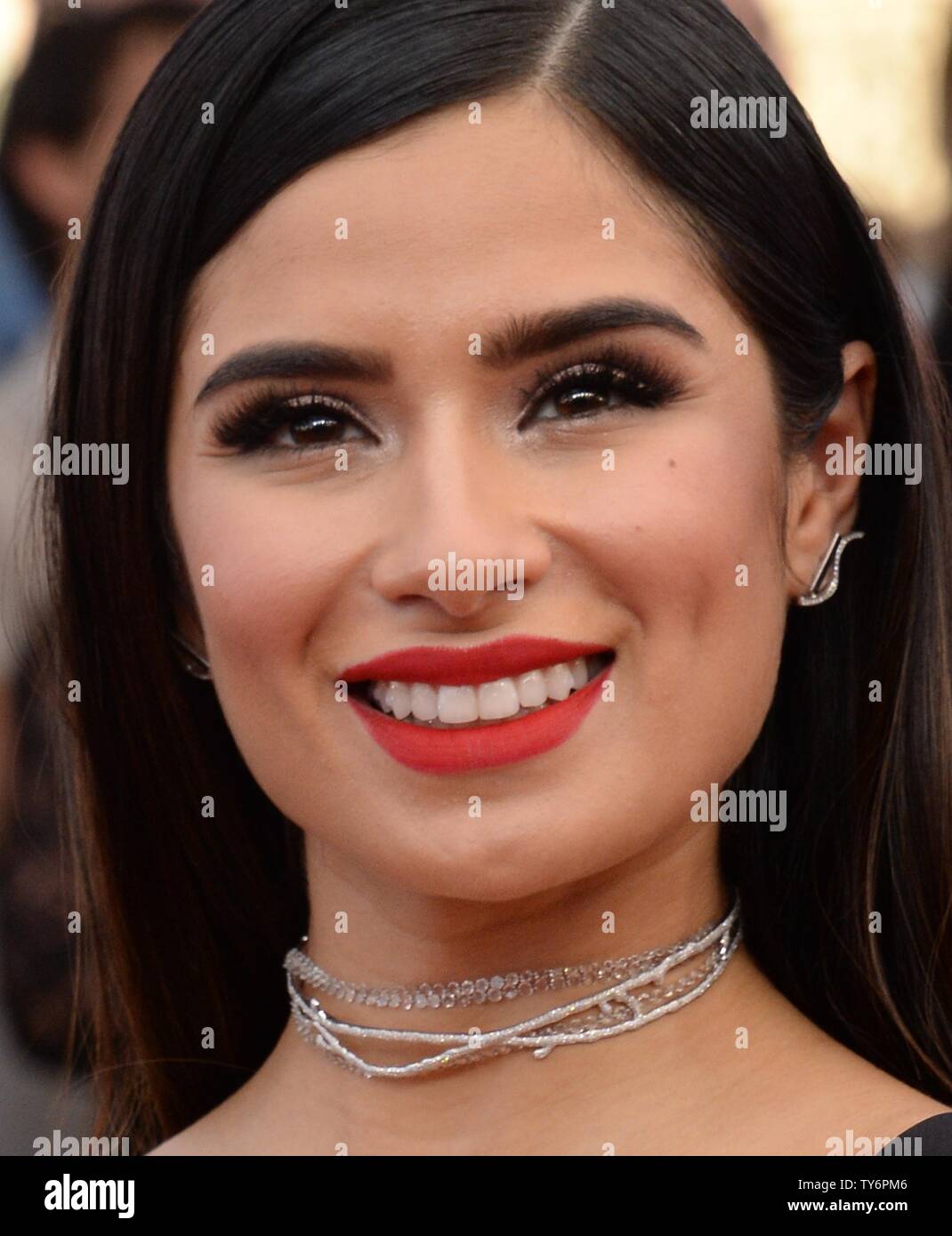 Actress Diane Guerrero arrives for the the 23rd annual SAG Awards held ...