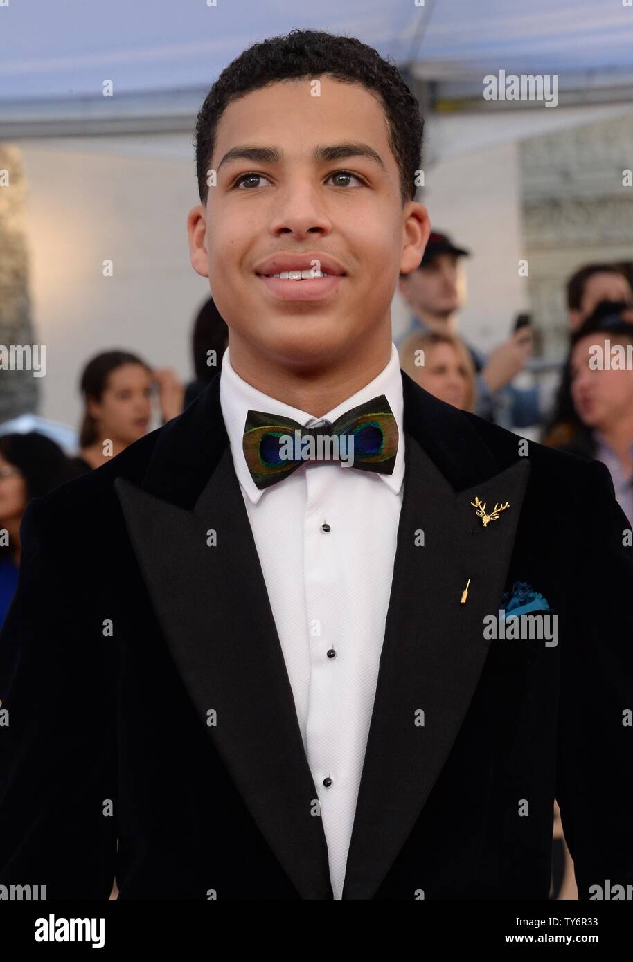 Actor Marcus Scribner arrives for the 23rd annual SAG Awards held at ...