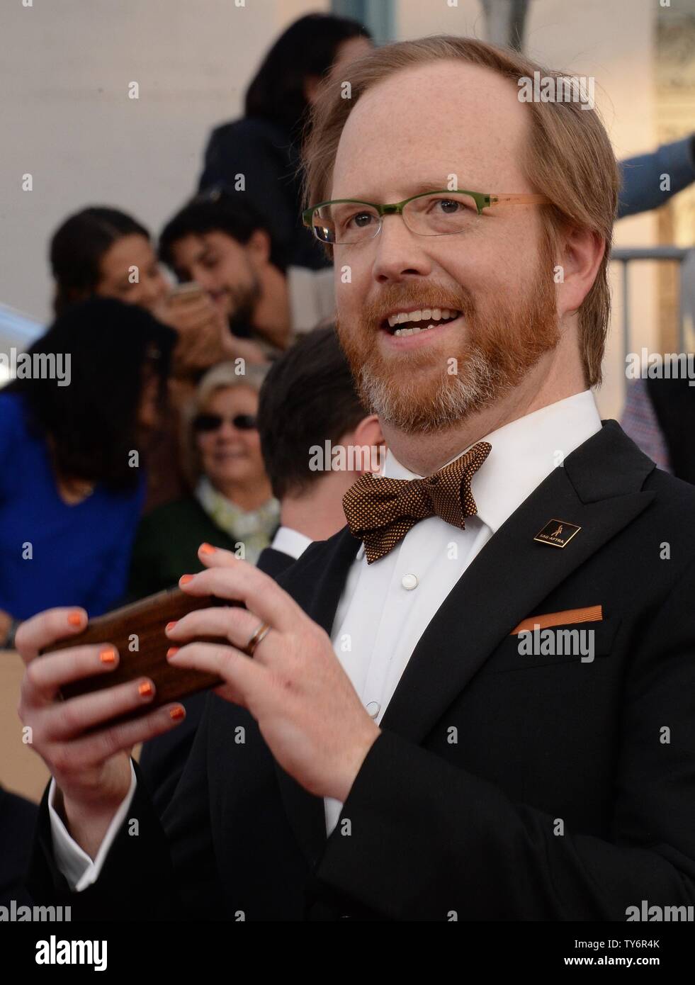 Actor Ptolemy Slocum arrives for the 23rd annual SAG Awards held at the ...