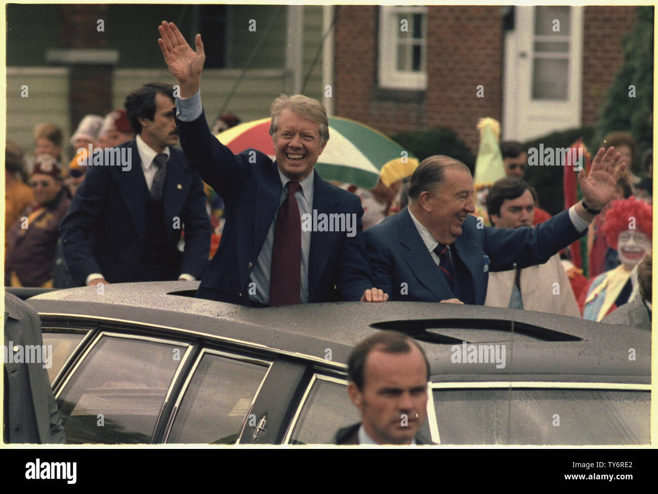 Jimmy carter motorcade hi-res stock photography and images - Alamy