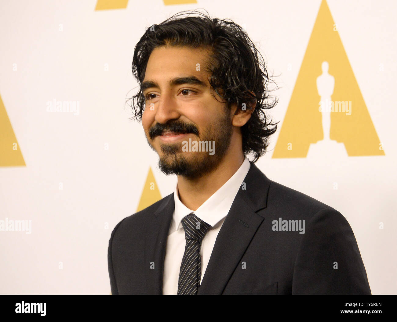 Actor Dev Patel attends the 89th annual Academy Awards Oscar nominees ...