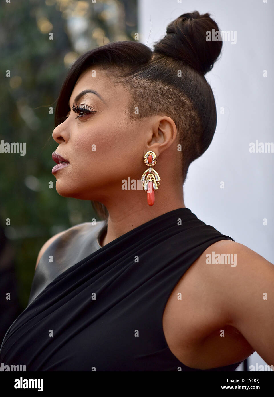 Actress Taraji P. Henson arrives for the 48th NAACP Image Awards at the ...