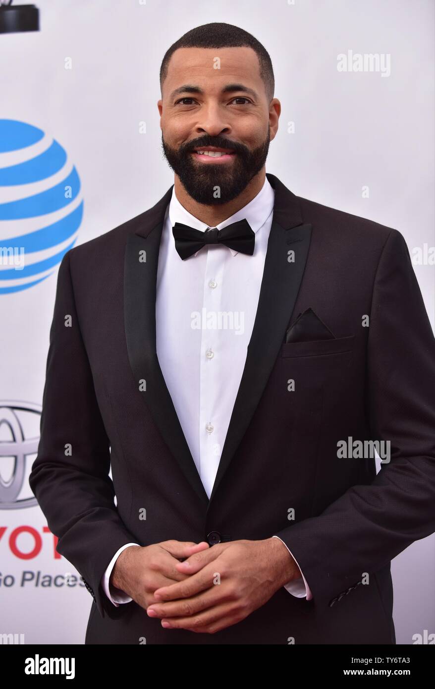 Actor Timon Kyle Durrett arrives for the 48th NAACP Image Awards at the ...