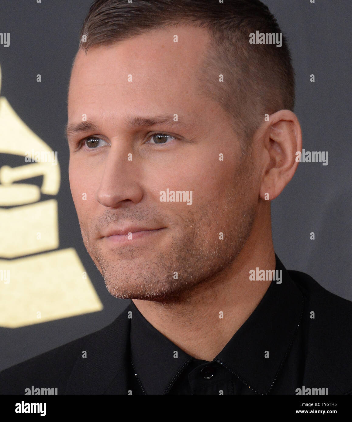 DJ Kaskade arrives for the 59th annual Grammy Awards held at Staples ...