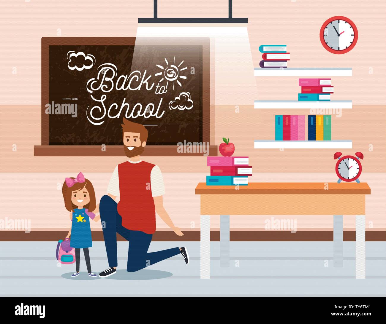 Student students father Stock Vector Images - Alamy