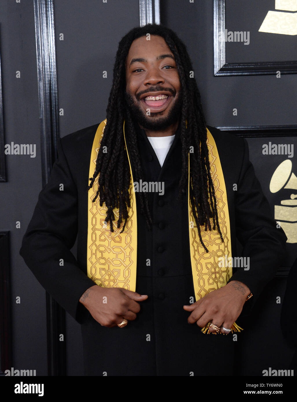Musical artist D.R.A.M. arrives for the 59th annual Grammy Awards held ...