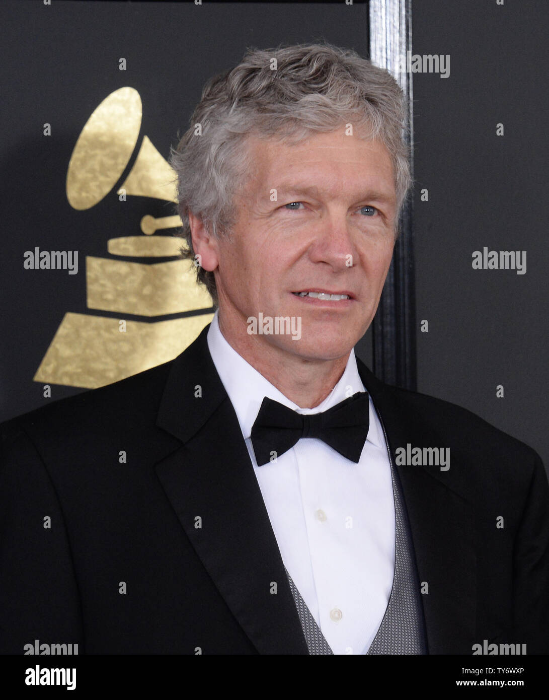 Musician Ted Olsen arrives for the 59th annual Grammy Awards held at ...