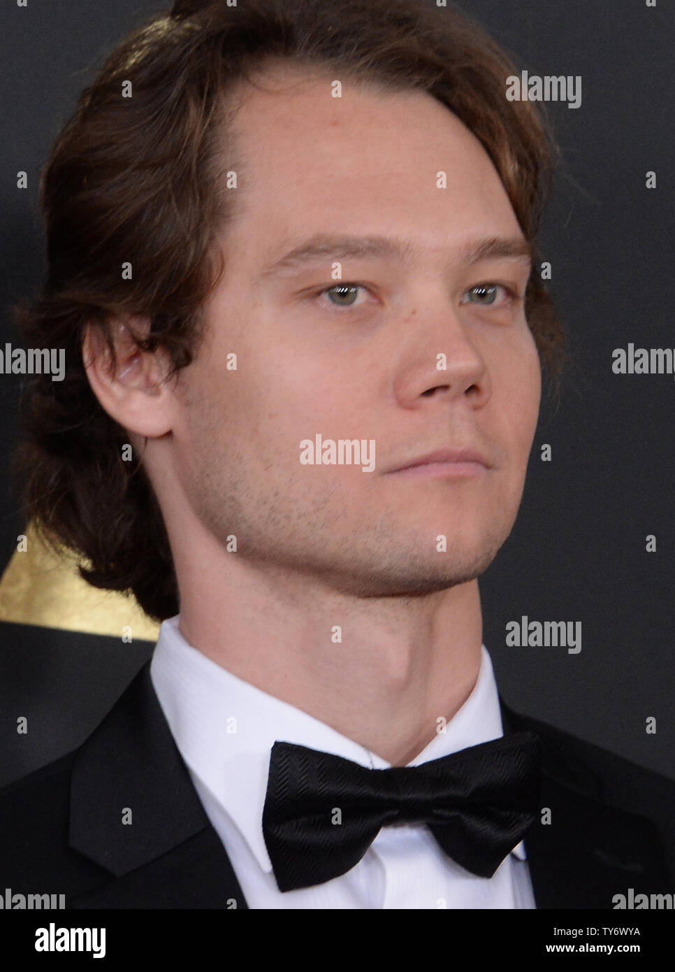 Musician Alexander Lipay arrives for the 59th annual Grammy Awards held ...