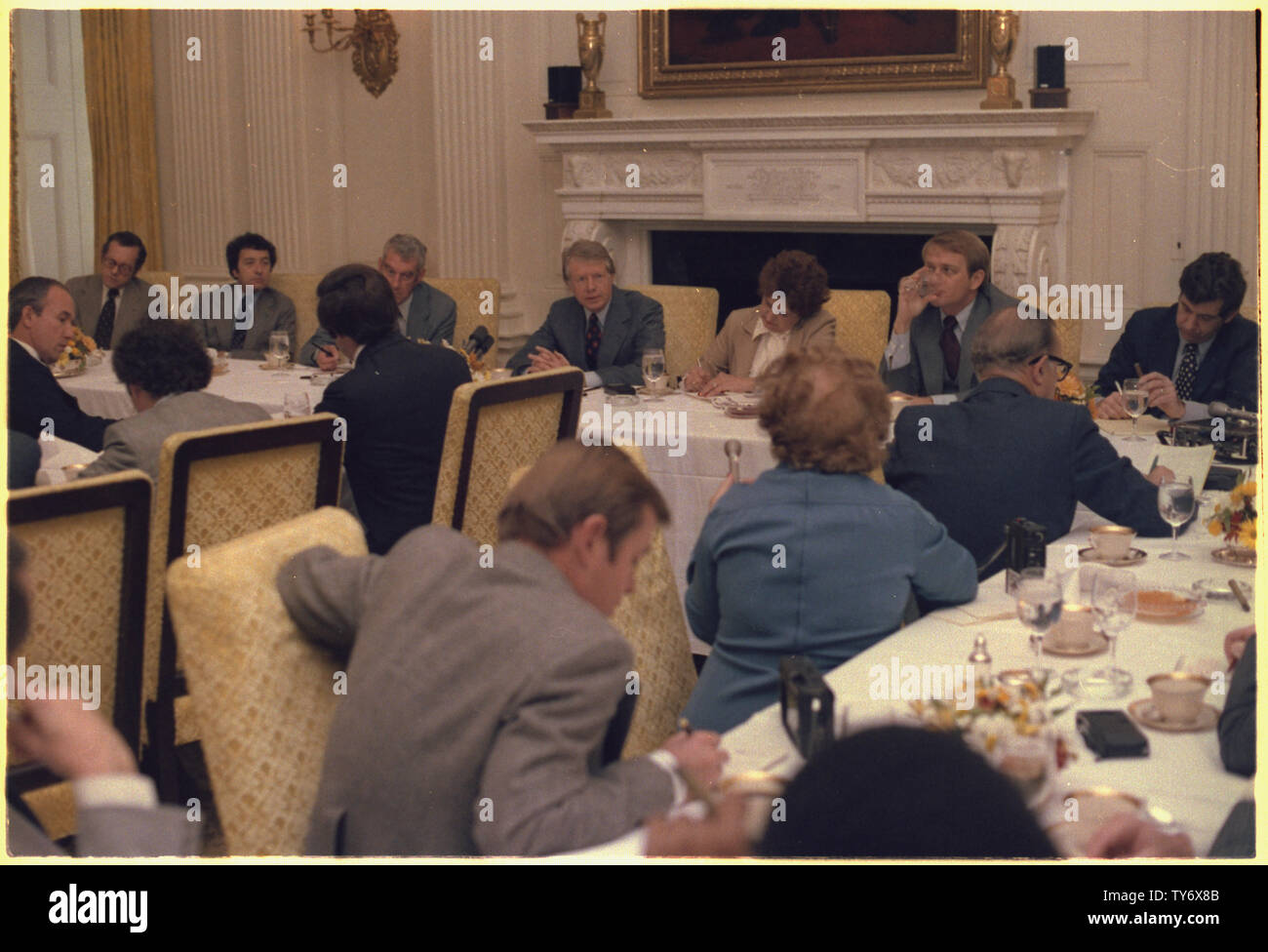 White house press corps hi-res stock photography and images - Alamy