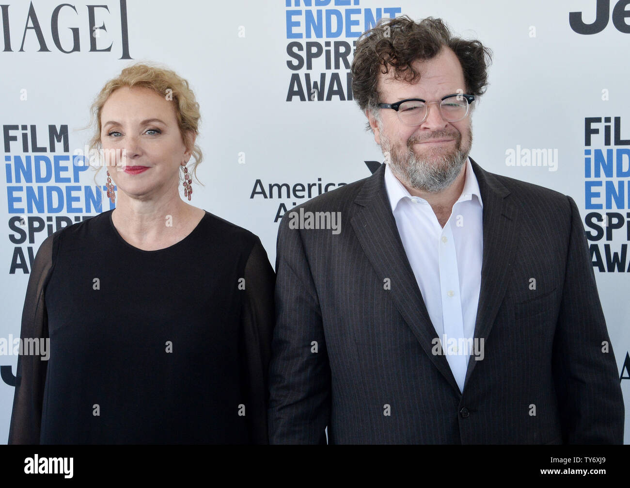 Actress J. Smith-Cameron and director Kenneth Lonergan attend the 32nd ...