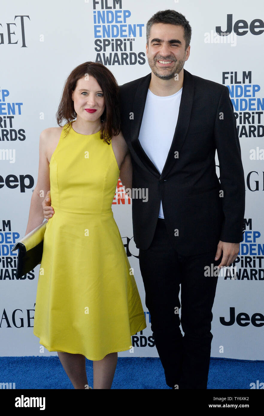 Editor Sebastian Sepulveda (R) and guest attend the 32nd annual Film ...