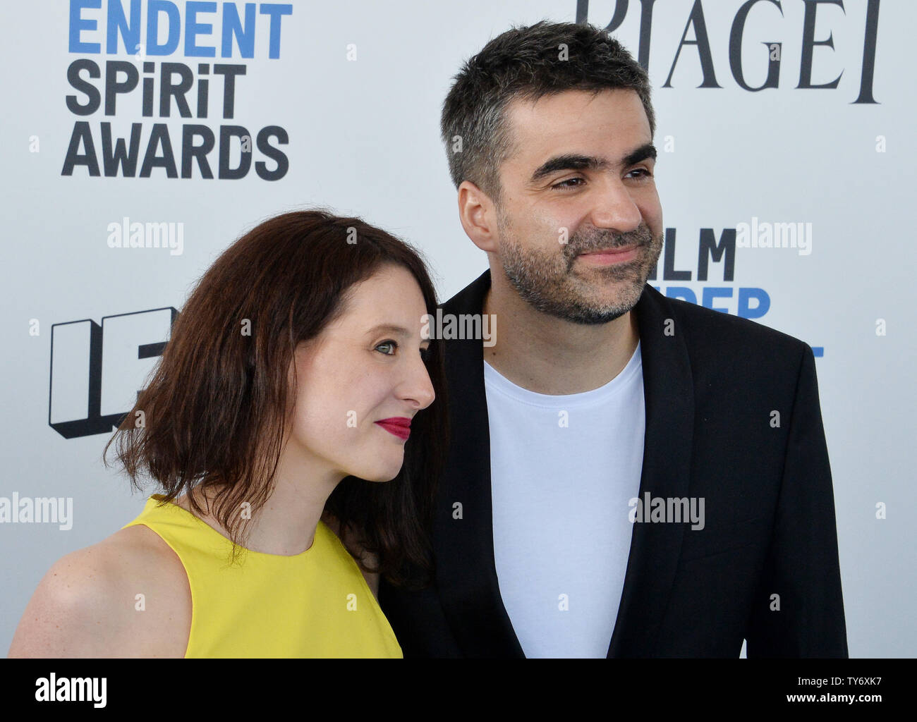 Editor Sebastian Sepulveda (R) and guest attend the 32nd annual Film ...