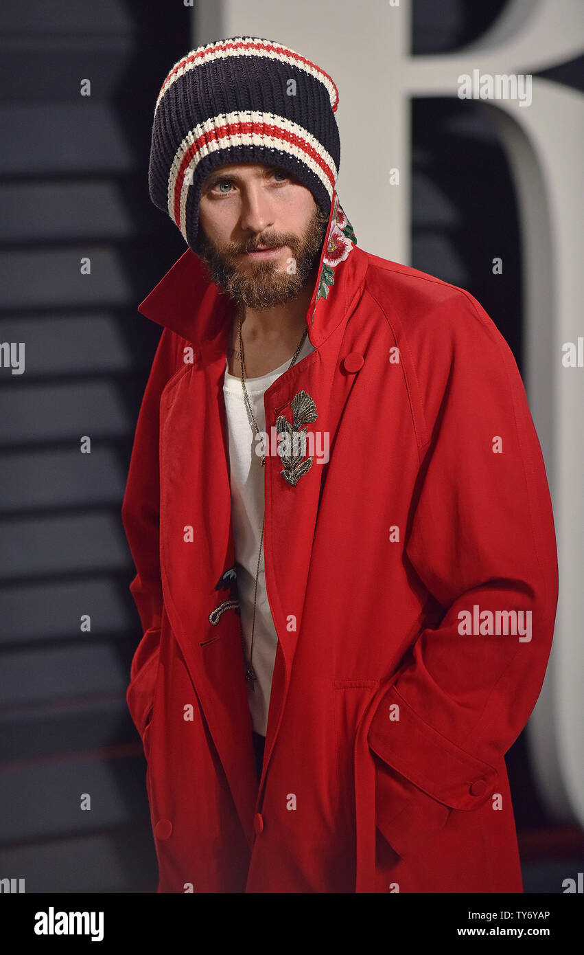 Jared Leto attends the Vanity Fair Oscar Party at the Wallis Annenberg ...