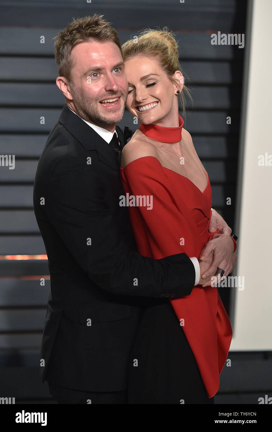 Chris hardwick lydia hearst hi-res stock photography and images - Alamy