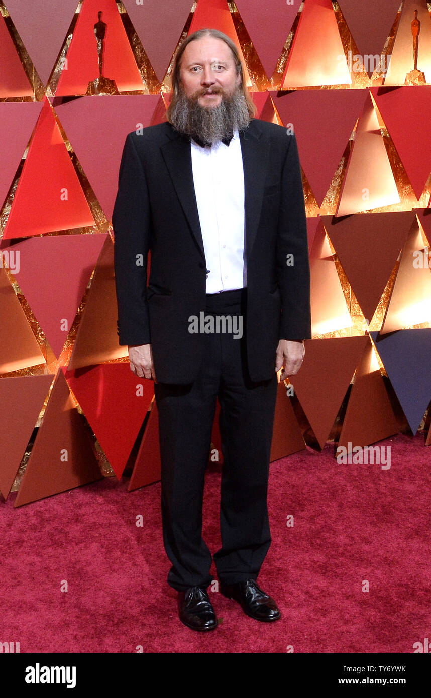 Director David Mackenzie arrives on the red carpet for the 89th annual ...