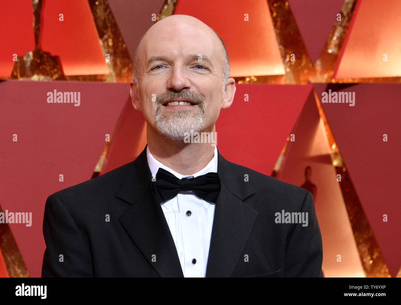 Visual effects artist Craig Hammack arrives on the red carpet for the ...