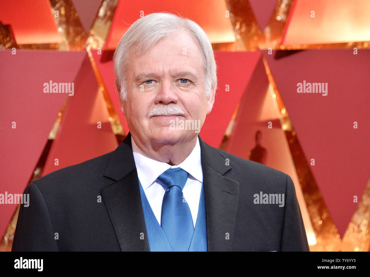 Sound editor Bub Asman arrives on the red carpet for the 89th annual ...