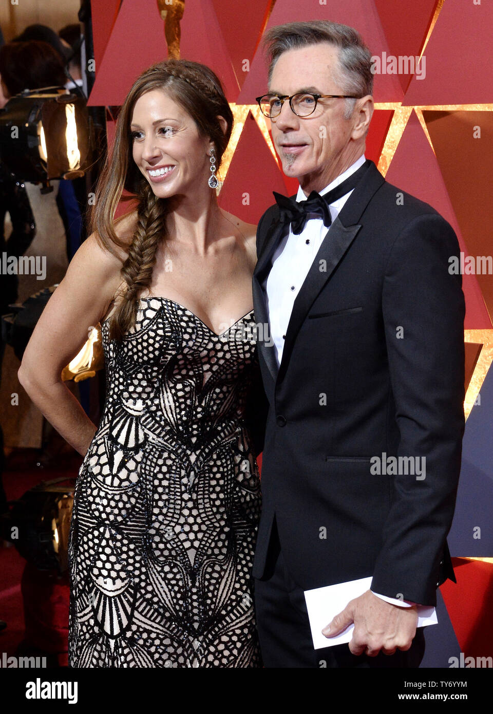 Kevin O'Connell and Heather O'Connell arrive on the red carpet for the ...