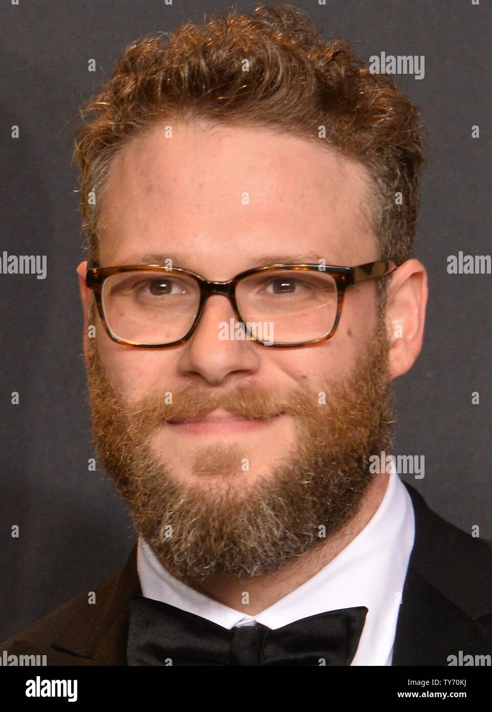 Actor Seth Rogen appears backstage during the 89th annual Academy ...
