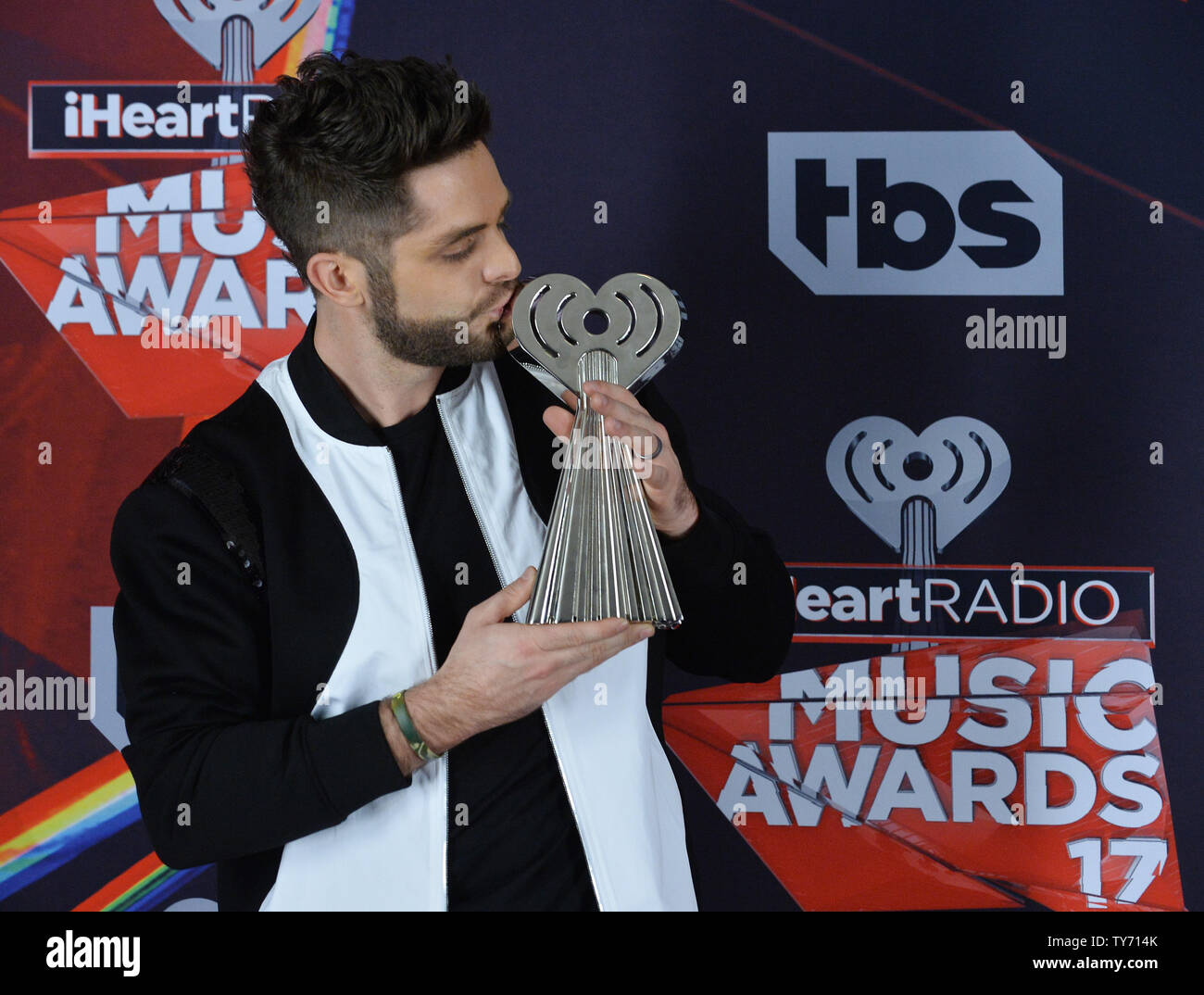 Singer-songwriter Thomas Rhett, winner of the Country Artist of the ...