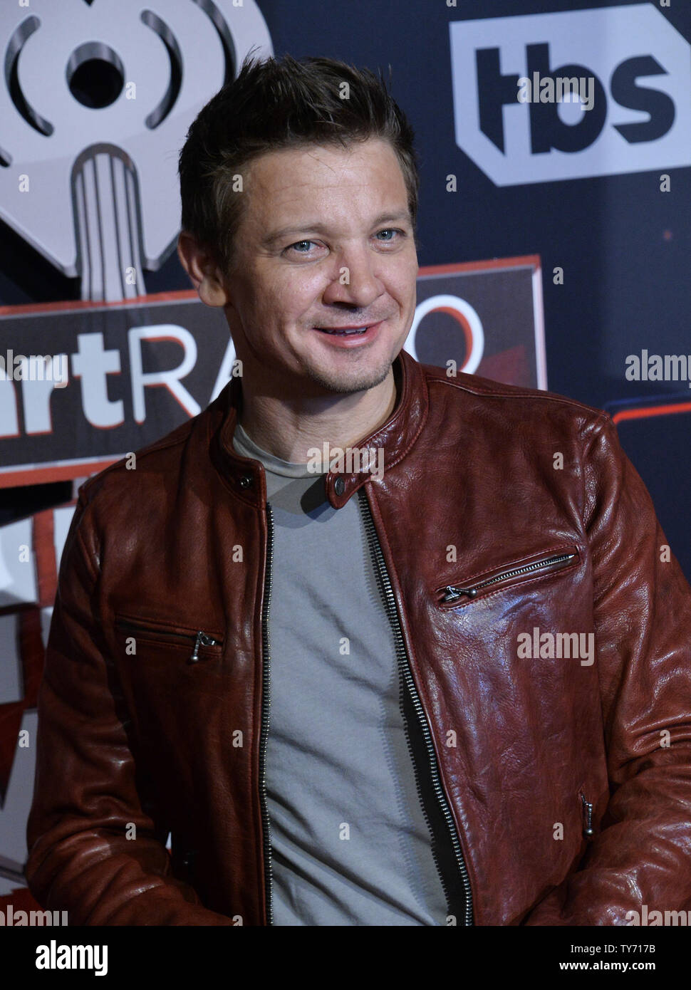 Actor Jeremy Renner arrives for the iHeartRadio Music Awards at The ...