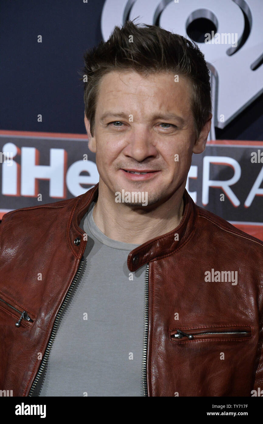 Actor Jeremy Renner arrives for the iHeartRadio Music Awards at The ...